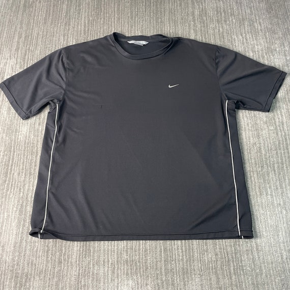 Vintage 2000s Nike Swoosh Check Small Logo Basic Esse… - Gem