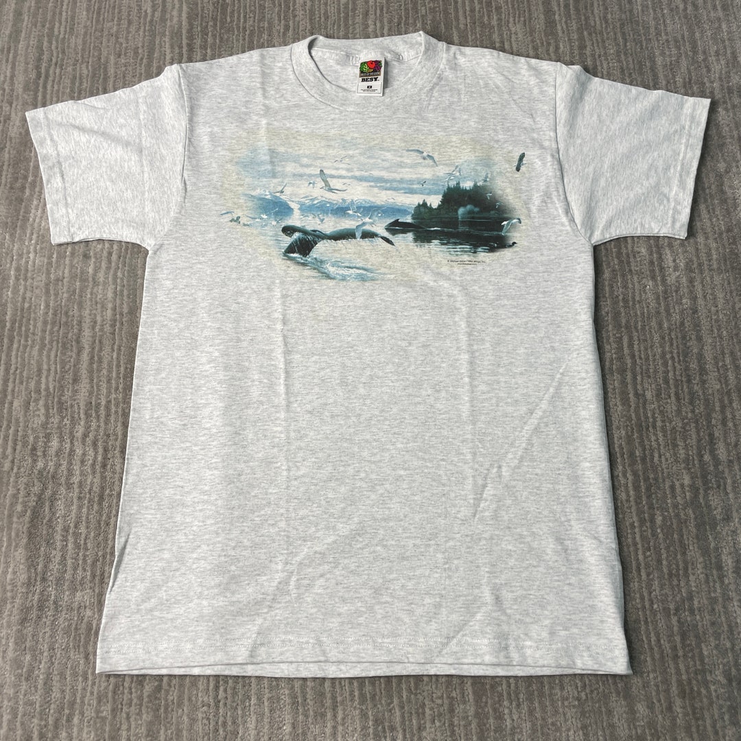 Vintage 2000s Sea Creatures Animal Water Artwork Basic Essential ...