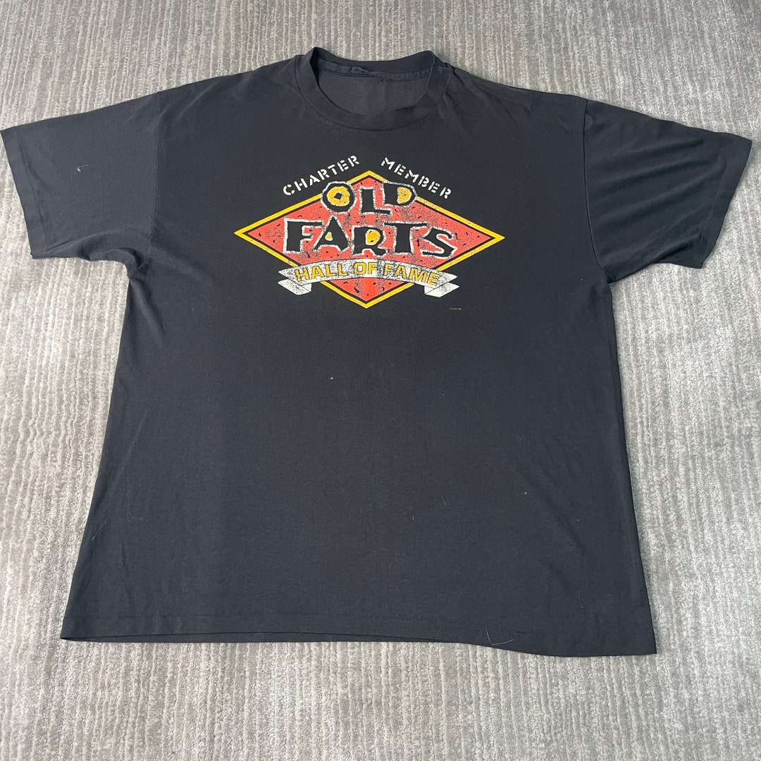 Vintage 90s Old Farts Hall of Fame Funny Humor Grandpa Style 1990s ...