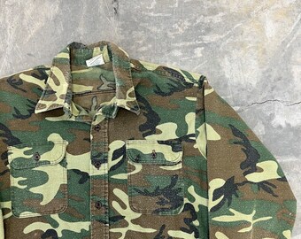 Camo Button Up - Etsy