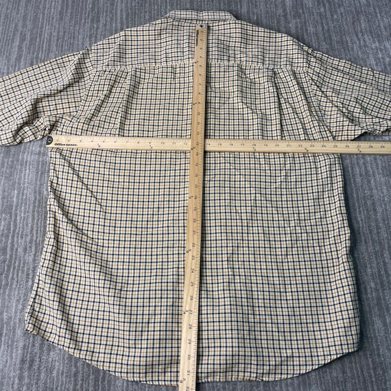 Vintage 2000s Structure One Pocket Plaid Pattern Casu… - Gem