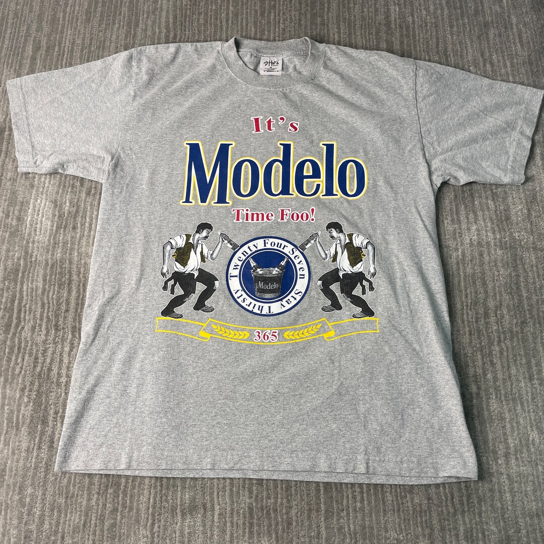 Vintage 2000s Modelo Beer Alcohol Party Life Y2K Aesthetic Streetwear ...