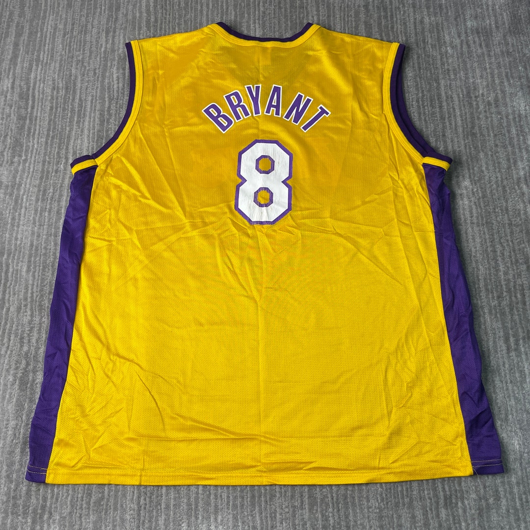 Vintage 2000s Los Angeles Lakers Kobe Bryant Champion NBA Basketball ...
