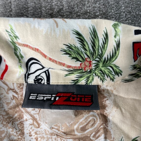 Vintage 2000s ESPN Zone One Pocket Abstract Pattern S… - Gem