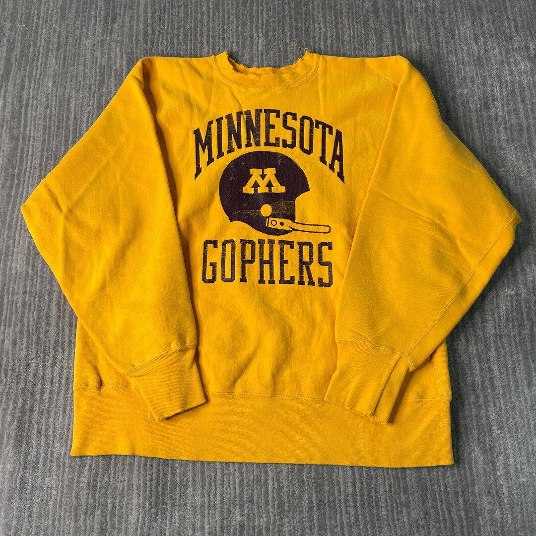 Vintage 80s Minnesota Gophers University College Champion Reverse Weave ...
