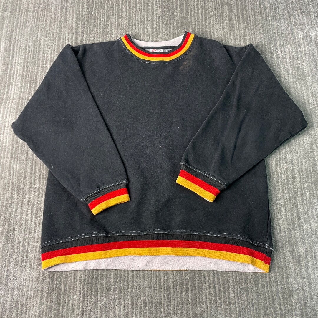 Vintage 2000s Basic Blank Sportswear Athletic Thick Material Streetwear ...