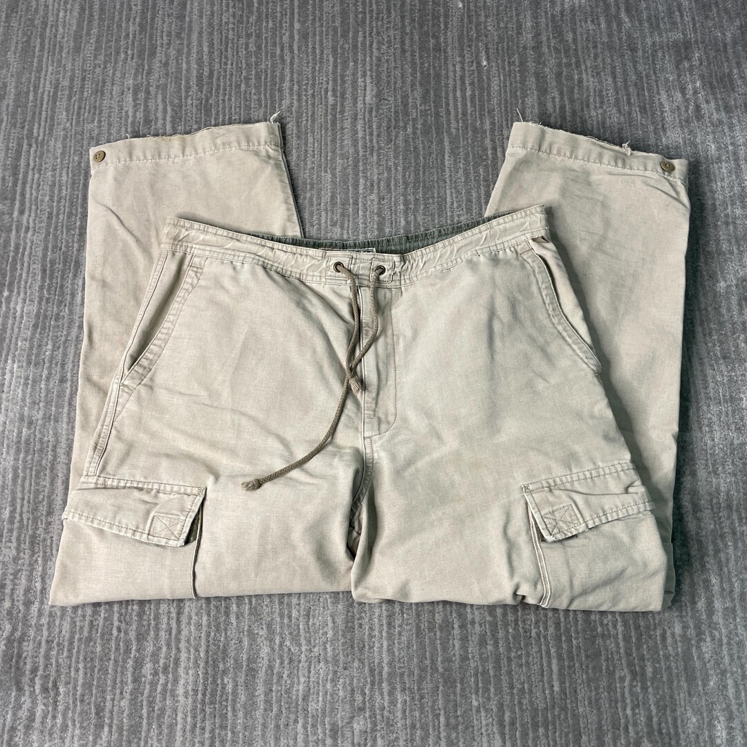 Vintage 2000s Structure Loose Fit Multiple Pocket Basic Essential ...
