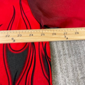 Vintage 2000s Dragonfly Roadhouse Flames Chopper Motorcycle All Over ...