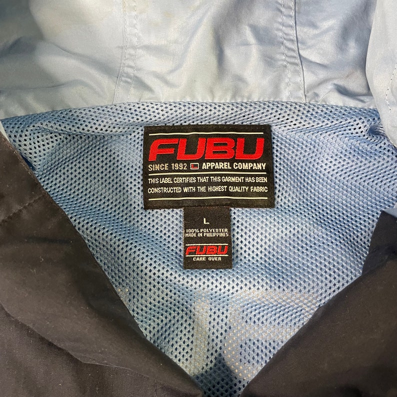 Vintage 2000s Fubu Y2K Fubu Sport Embroidered Raincoat Urban - Etsy