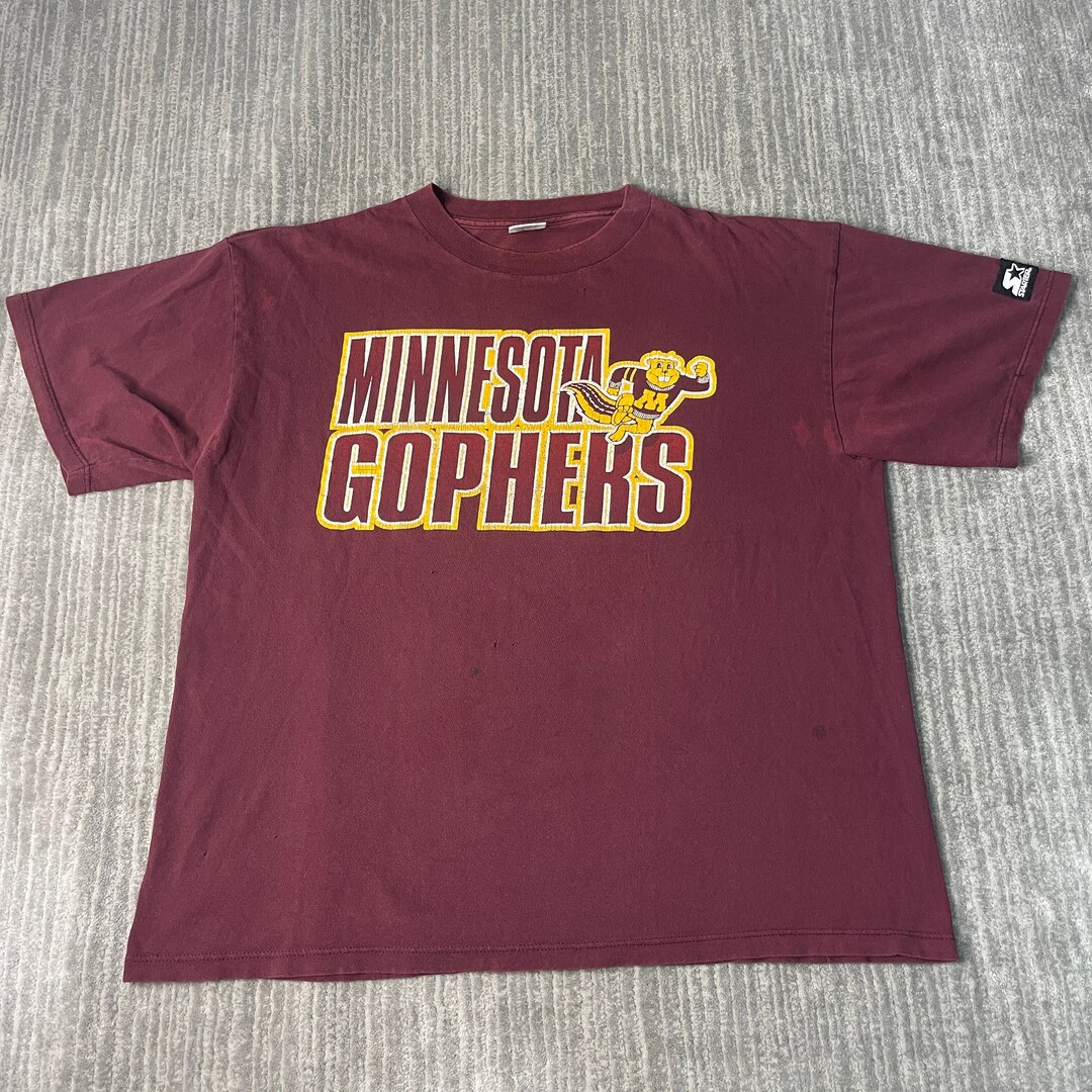 Vintage 2000s Minnesota Gophers Starter University College Y2K ...