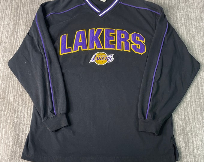 Vintage 2000s Los Angeles Lakers NBA Basketball Sportswear Athletic Lee ...