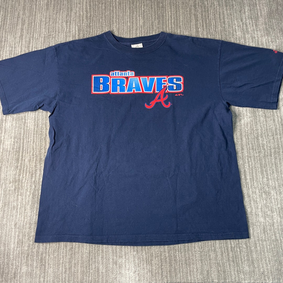 Vintage 2000s Atlanta Braves MLB Baseball Sportswear Athletic Y2K ...