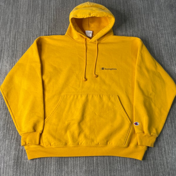Yellow Hoodie - Etsy