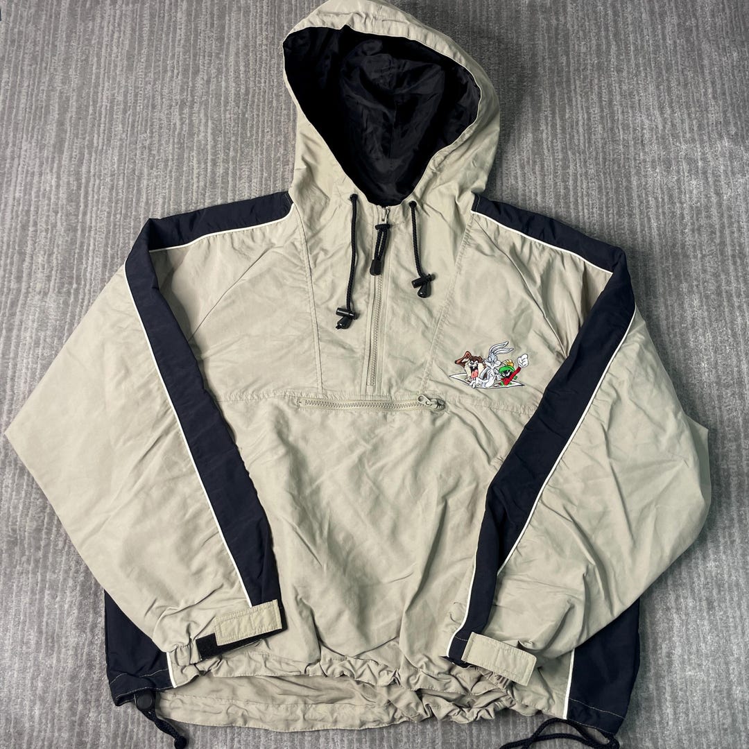 Vintage 90s Looney Tunes Cartoon Logo Basic Essential Sportswear ...