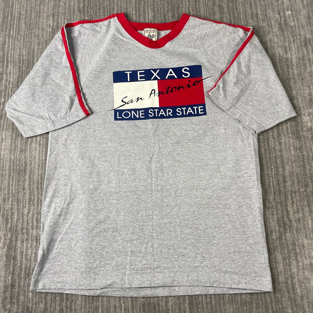 Vintage 90s Texas San Antonio Lone Star State Made in USA - Etsy