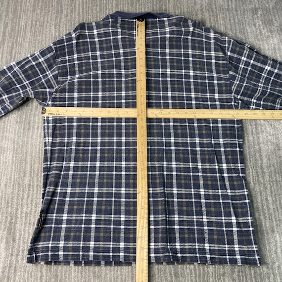 Vintage 2000s Structure Plaid Pattern Basic Essential… - Gem