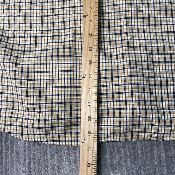 Vintage 2000s Structure One Pocket Plaid Pattern Casu… - Gem