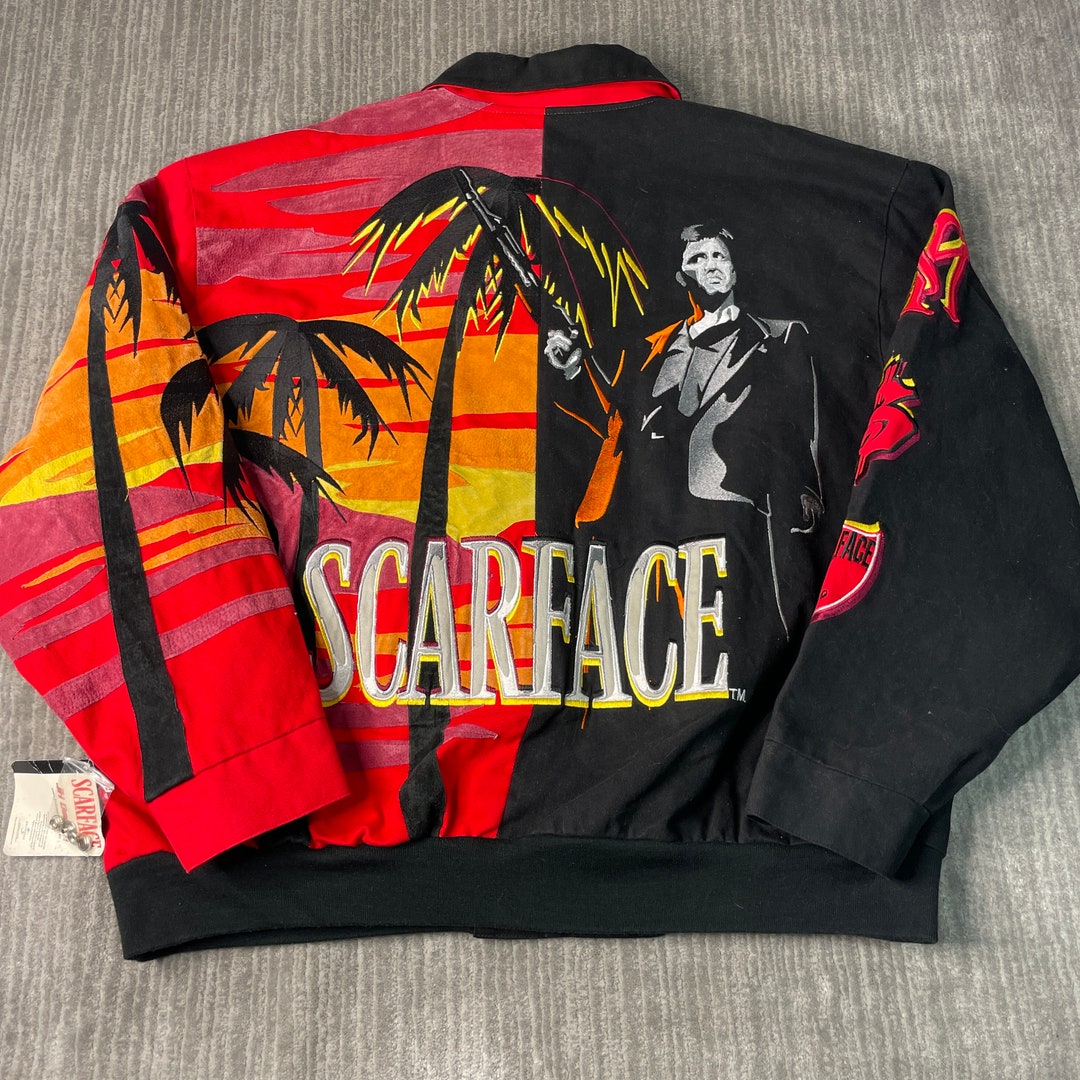 Vintage 2000s Scarface Jeff Hamilton Movie Promo Stitched Embroidered ...