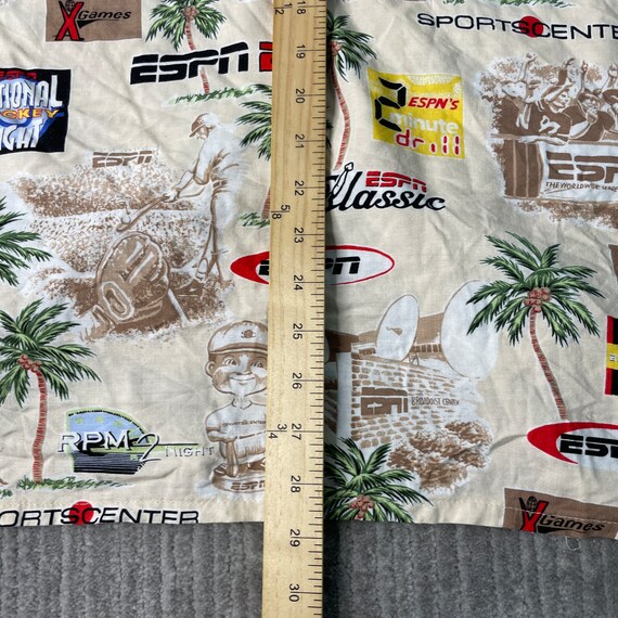 Vintage 2000s ESPN Zone One Pocket Abstract Pattern S… - Gem
