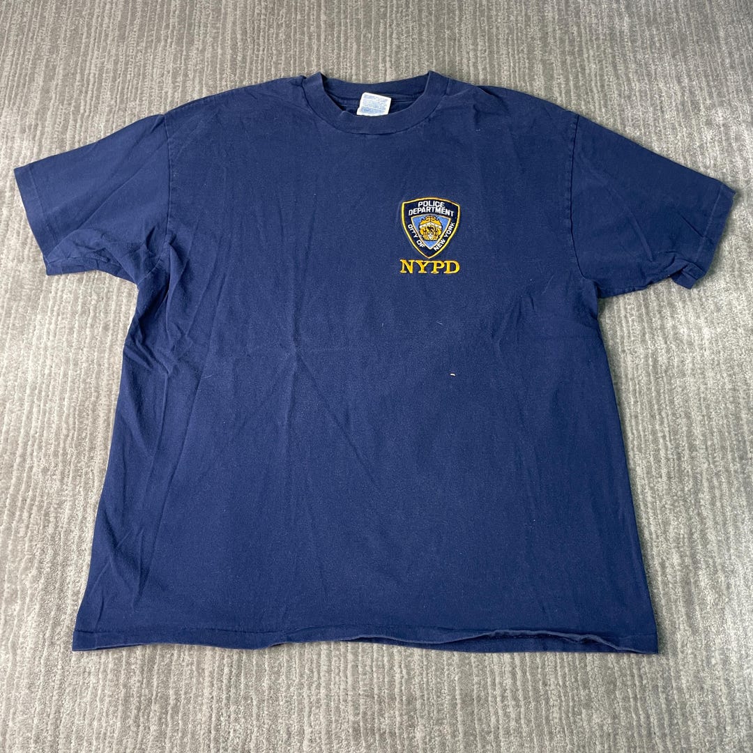 Vintage 2000s Police Department New York City Badge Basic Essential ...
