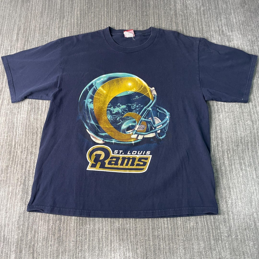 Vintage 2000s St Louis Rams NFL Football Sportswear Athletic Basic ...