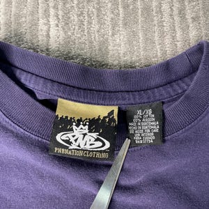 Vintage 2000s PNB Nation Spell Out Graffiti Style Urban Hip Hop Y2K ...