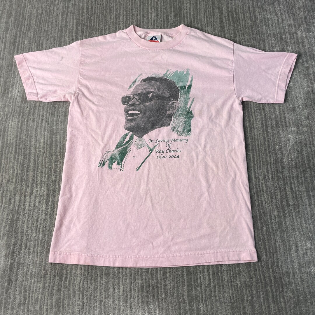 Vintage 2000s Ray Charles Memorial Rest in Peace Music Concert Black ...