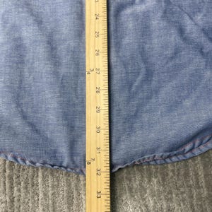 Vintage 80s Big Mac Two Pocket Basic Essential Pearl Snap Chambray ...