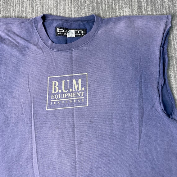 Vintage 90s BUM Equipment Jeans Workout Spell Out 199… - Gem