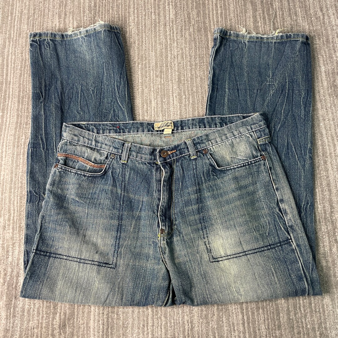 Vintage 2000s Crssini Jeans Loose Fit Urban Hip Hop Style Basic ...