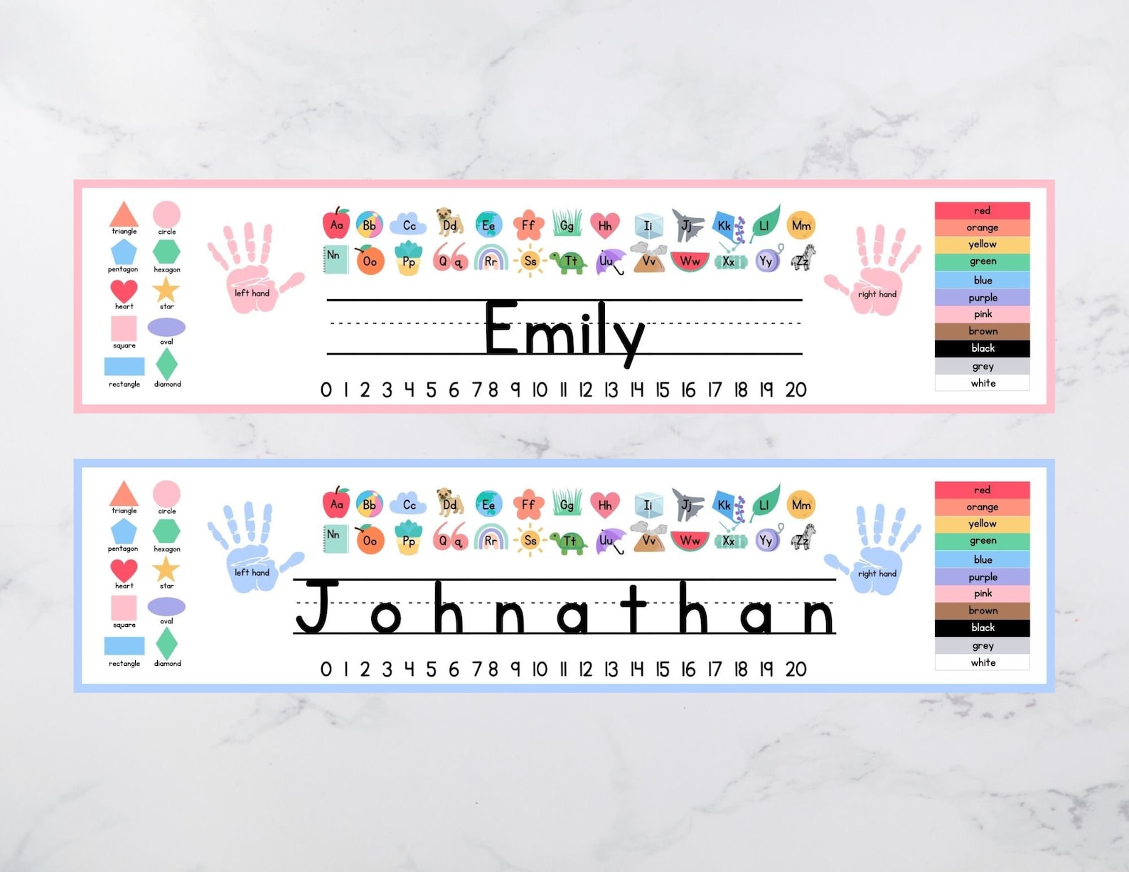 Editable Desk Nameplates Classroom Desk Labels Back to - Etsy