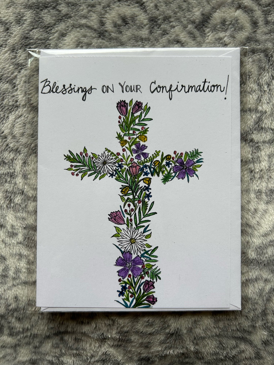 Blessings on Your Confirmation - Confirmation Greeting Card - Etsy