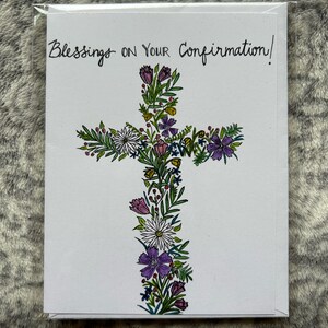 Blessings on Your Confirmation - Confirmation Greeting Card - Etsy