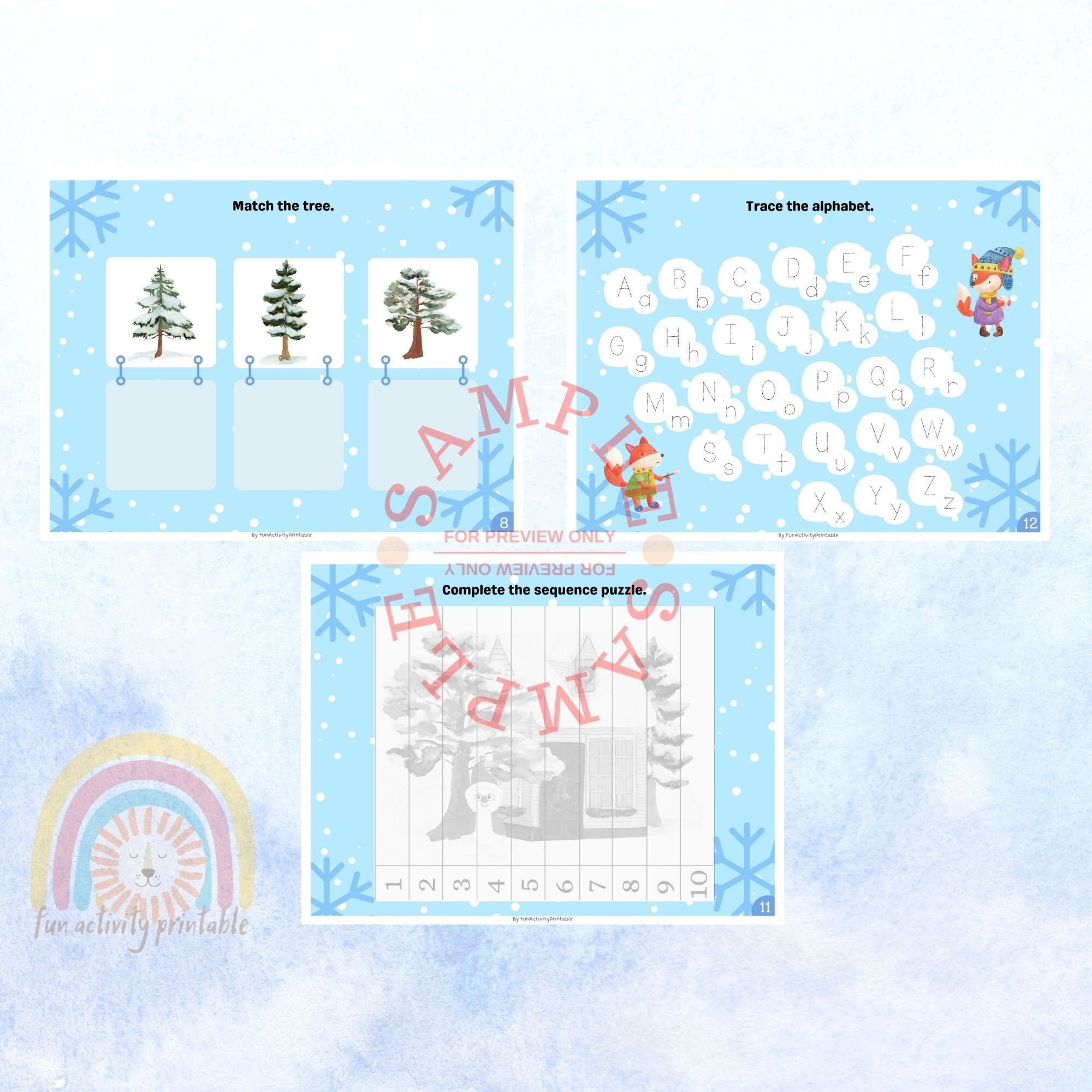 My Winter Busy Book Printable Winter Busy Book for Kids and Toddlers ...