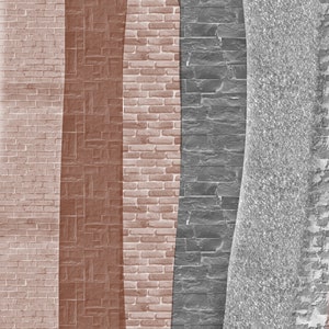 Brick Procreate Pattern, Brick Wall Procreate Brush ,brick Stone ...