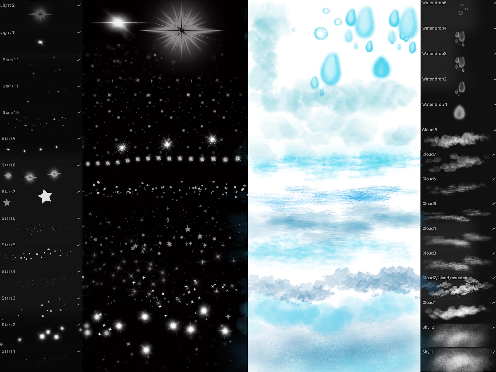 Seascape Procreate Brush Set Ocean Brush Beach Brushes - Etsy