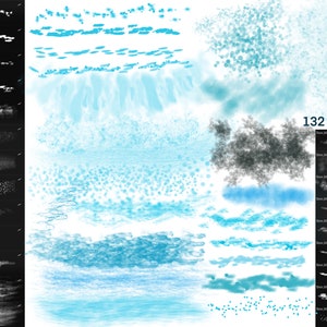 Seascape Procreate Brush Set, Ocean Brush , Beach Brushes Procreate ...