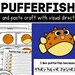 Printable Pufferfish Cut and Paste Craft - Instant Digital Download - Etsy