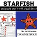 Printable Starfish Cut and Paste Craft Instant Digital Download - Etsy