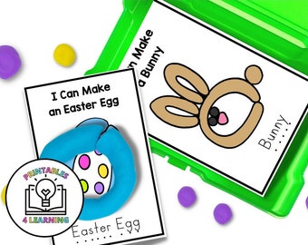 Garden Playdough Mat Printable Spring Plants Activity - Etsy