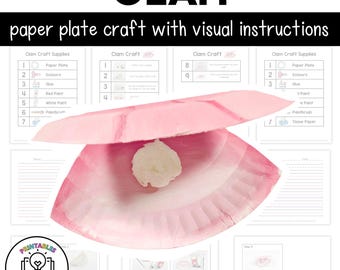 Cowboy Hat Paper Plate Craft With Visual Instructions - Etsy