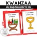 Kwanzaa Playdough Task Cards | Kwanzaa-themed Playdough Activity - Etsy
