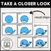 Printable Whale Cut and Paste Craft - Instant Digital Download - Etsy