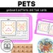 Pet Geoboards | Task Cards and Full Page Geoboard Activities - Etsy