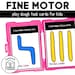 Fine Motor Play Dough Task Cards - Etsy