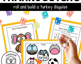 Disguise A Turkey Cut~and~paste Activity! - Etsy