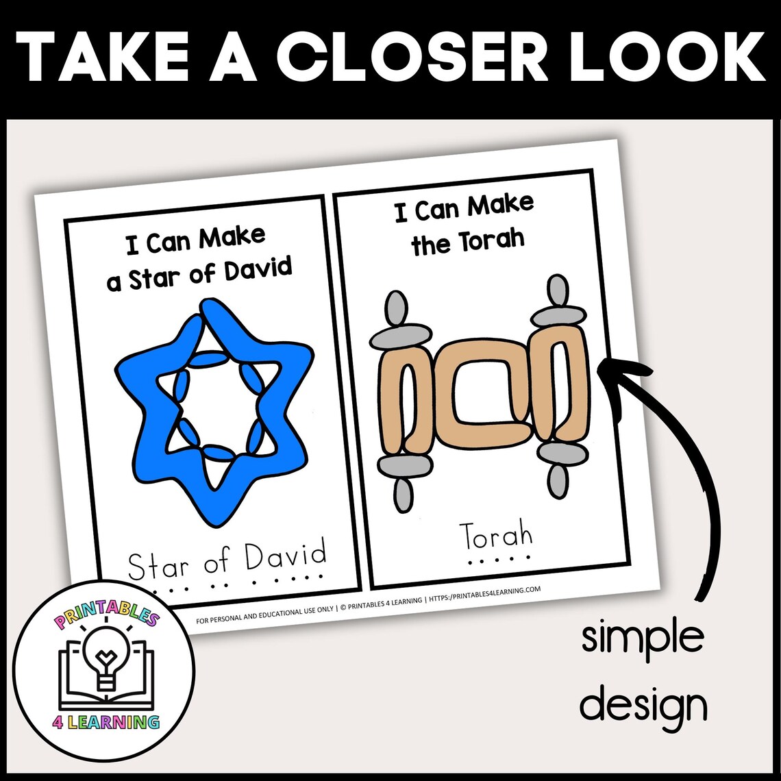 Hanukkah Playdough Task Cards | Hanukkah Fine Motor Activity - Etsy