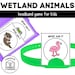 Who Am I? Headbands Game - Wetland Animals Edition - Etsy