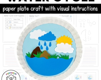 Horse Paper Plate Craft With Visual Instructions - Etsy