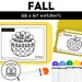 Fall Dot Marker Printables | Task Cards and Full-page Activities - Etsy